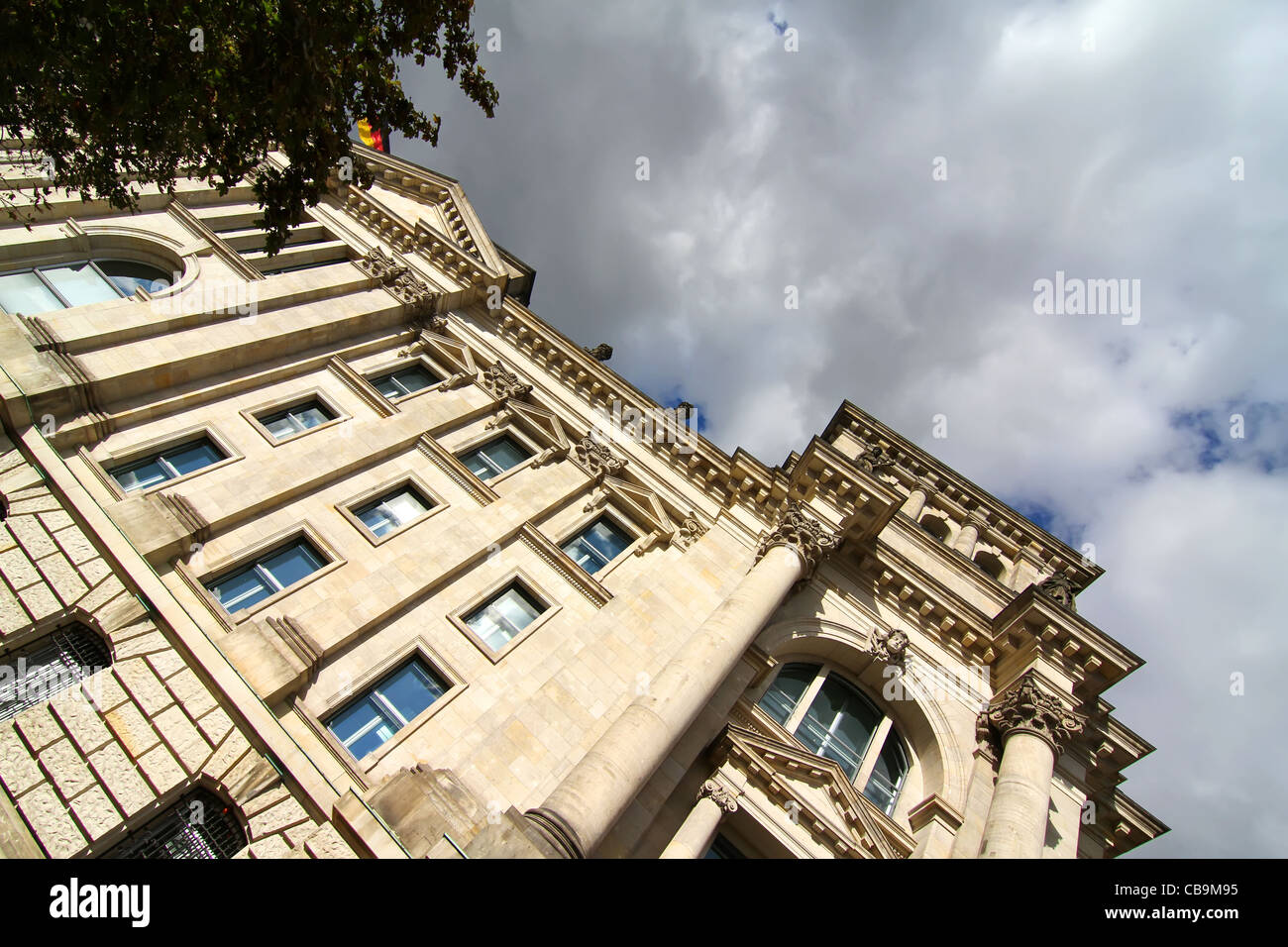 The Reichstags Building in Berlin, Germany. The Headquarter of the ...