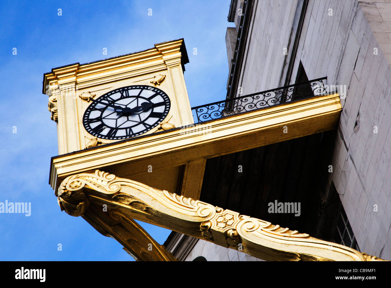 Civic Hall Clock Leeds West Yorkshire England Stock Photo - Alamy