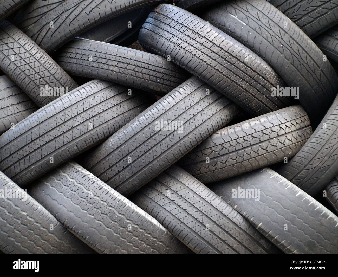 Old unused car tires hi-res stock photography and images - Alamy