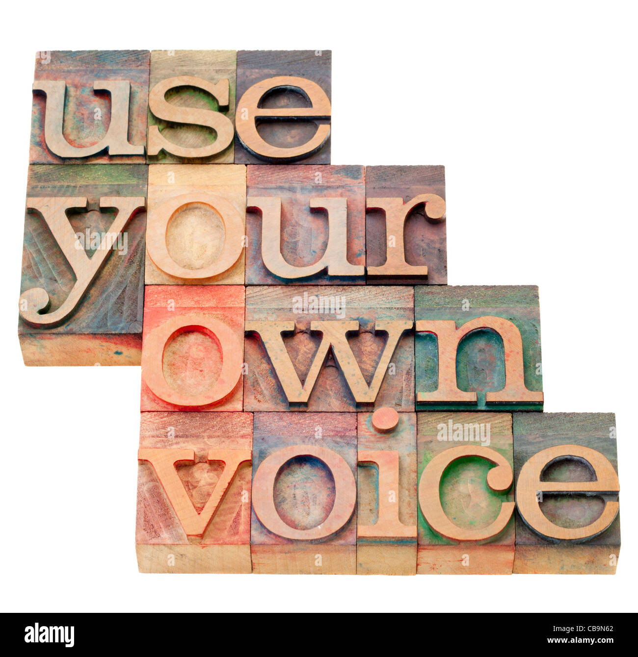 Our voice hi-res stock photography and images - Alamy