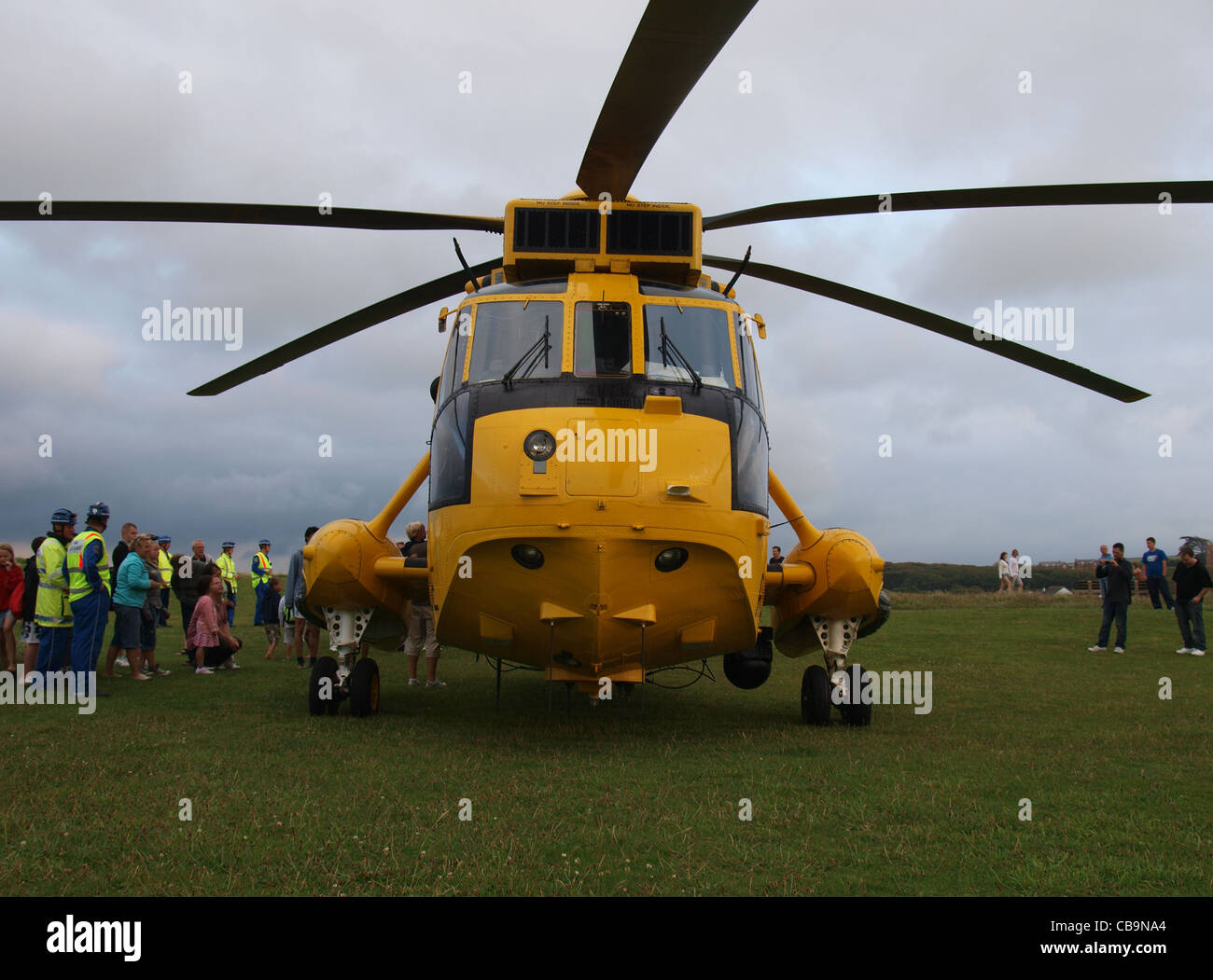 RAF Search and rescue helicopter, Cornwall, UK Stock Photo - Alamy