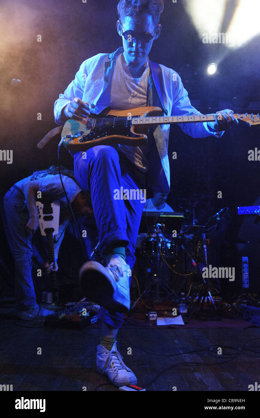 Cameron Bird of Architecture in Helsinki performs in Rome Stock Photo ...