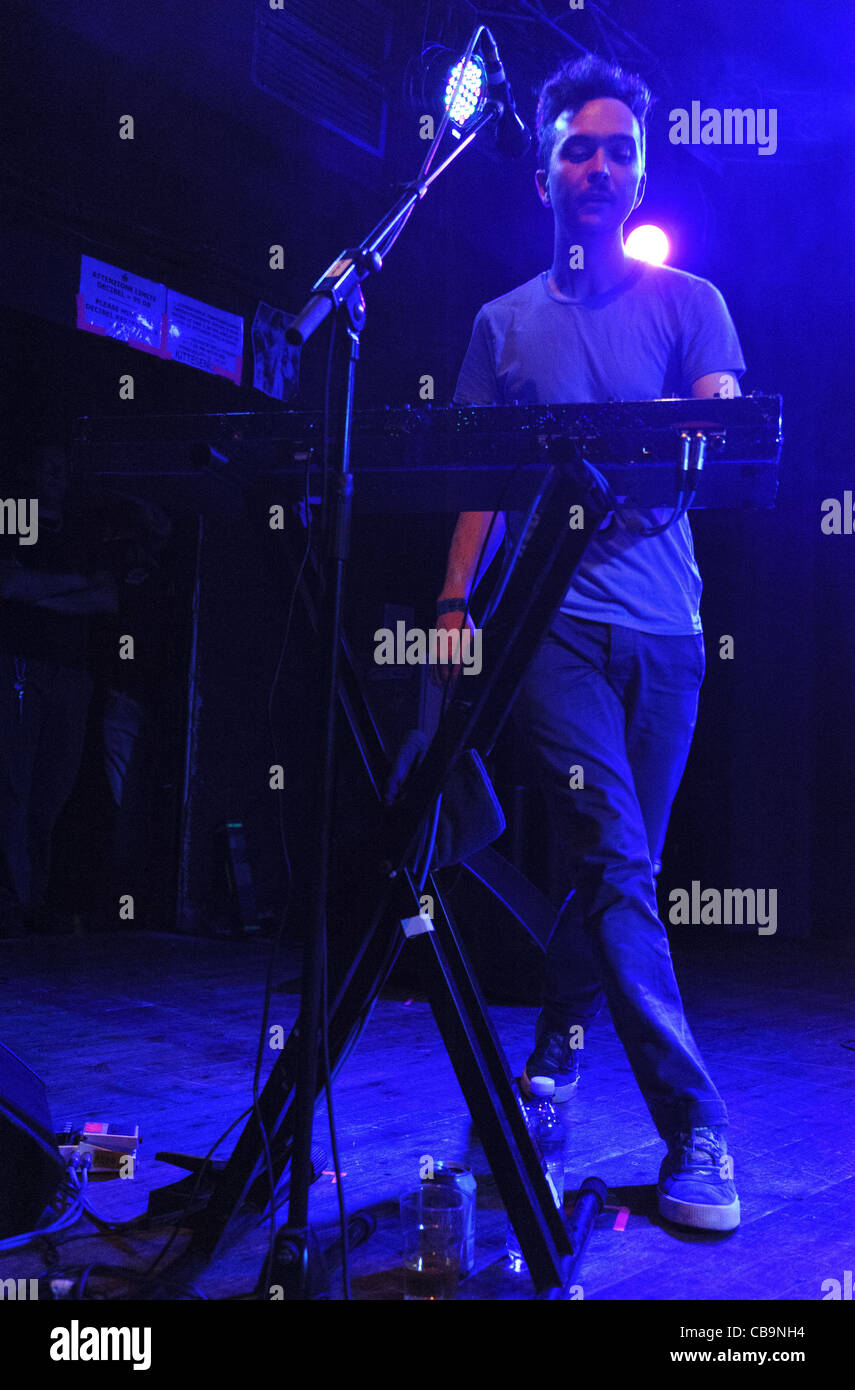 Sam Perry of Architecture in Helsinki performs in Rome Stock Photo - Alamy