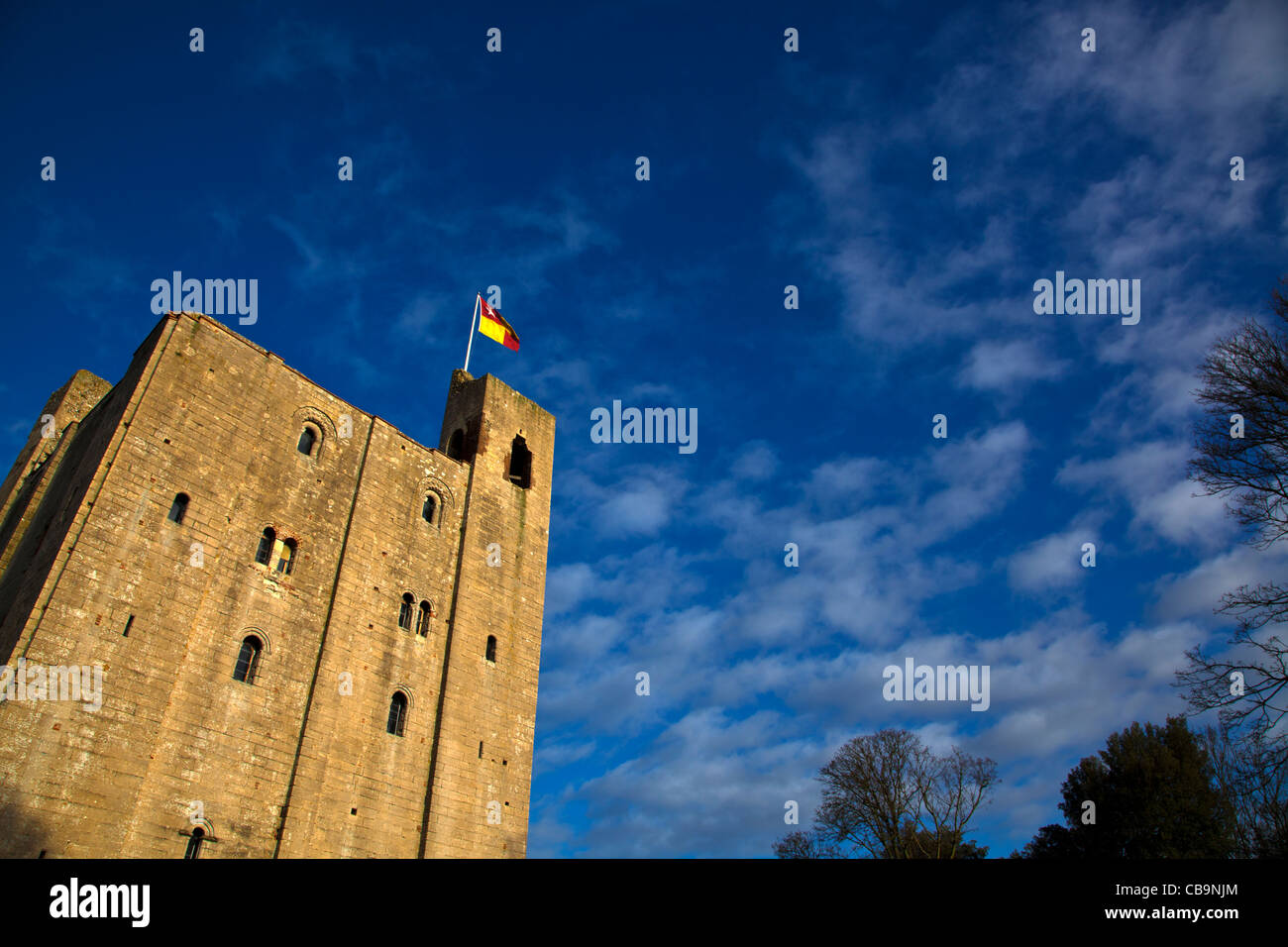 Hedingham castle flag de vere hi-res stock photography and images - Alamy