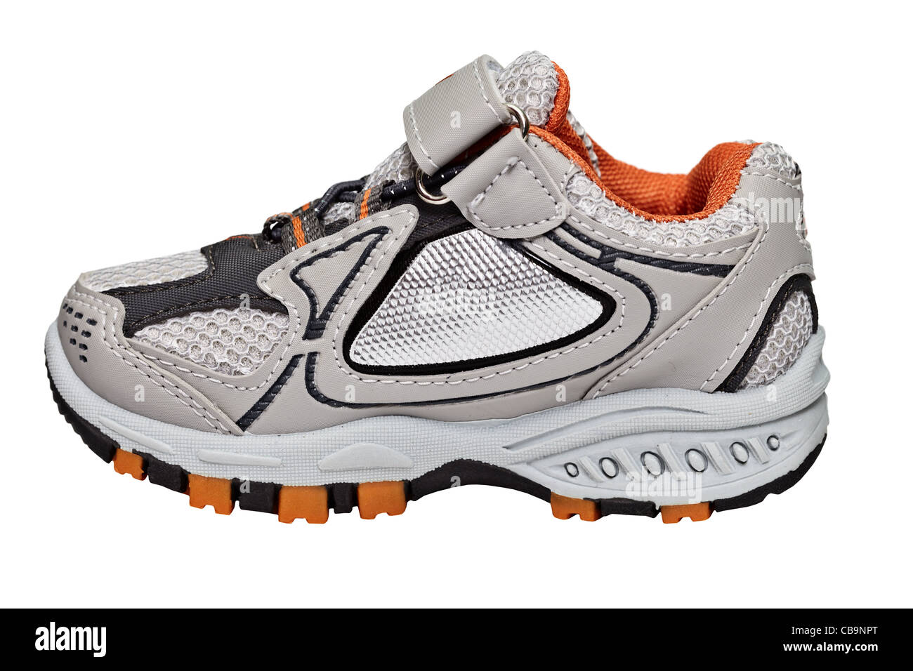 a running shoe isolated on white background Stock Photo - Alamy