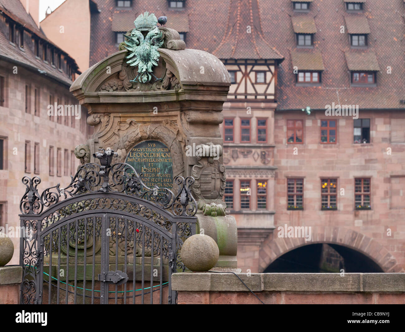 Museumsbrücke (Museum bridge) - Nuremberg (Nürnberg), Bavaria, Germany ...
