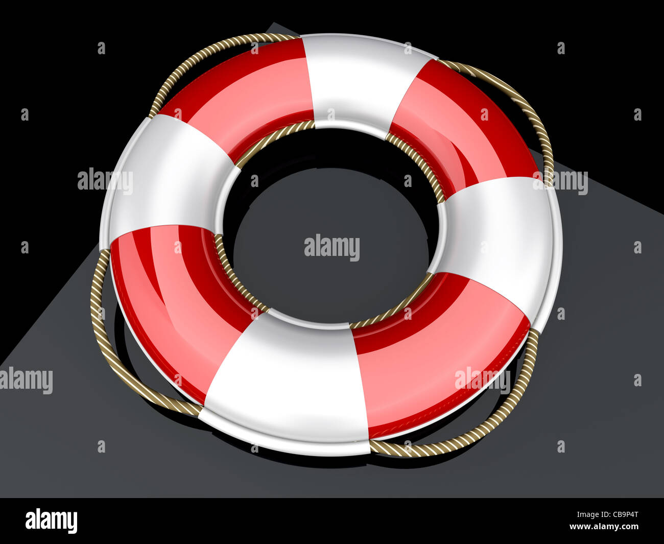 A life belt Stock Photo - Alamy