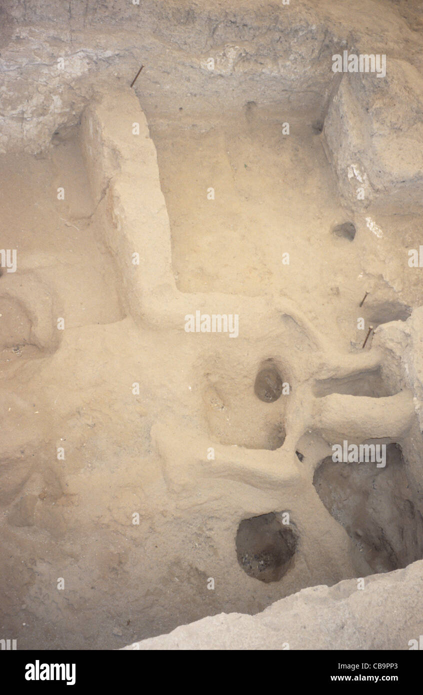 Neolithic archaeological site of Catalhoyuk central Anatolia Turkey ...