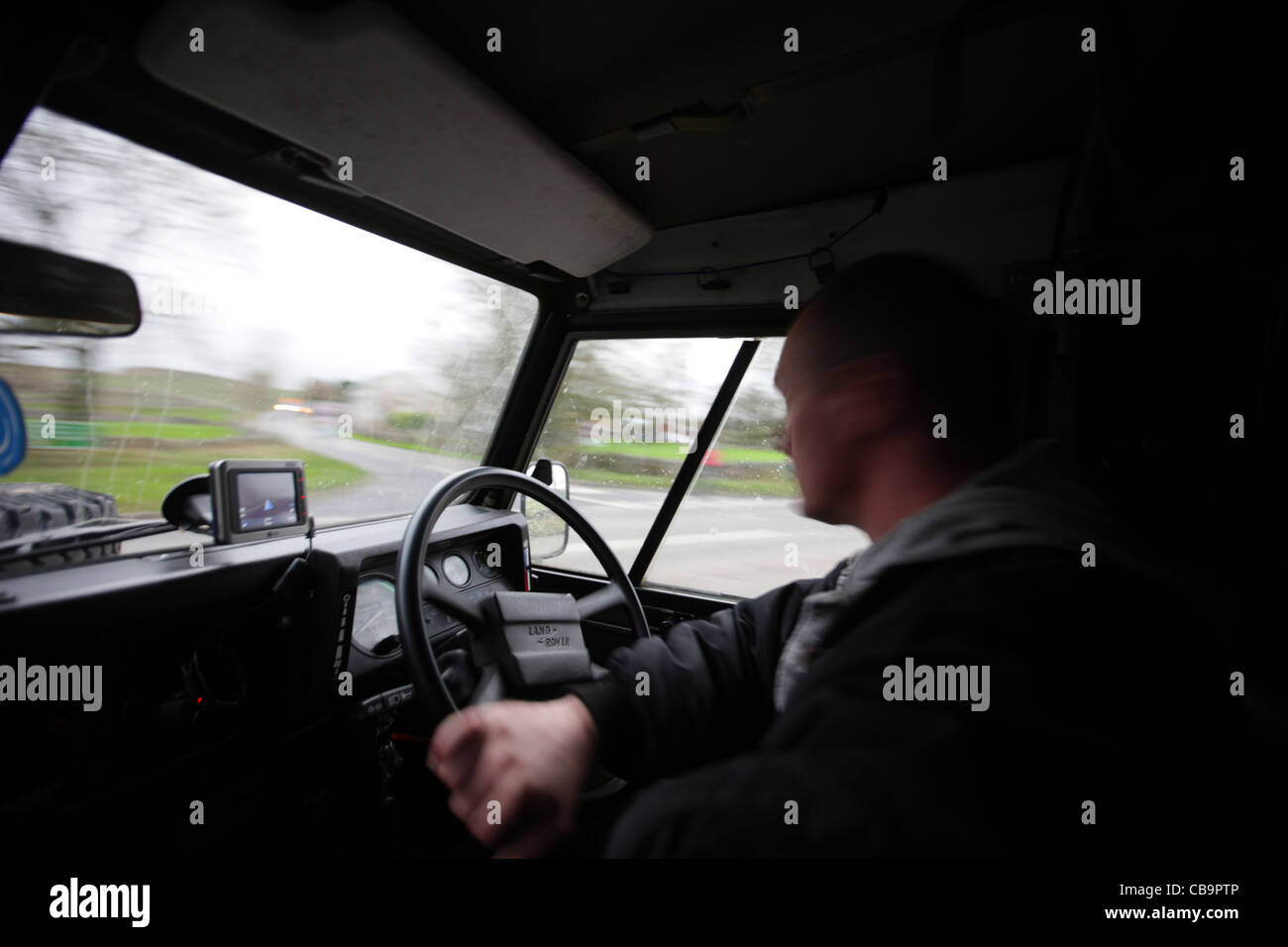 Custom green land rover hi-res stock photography and images - Alamy