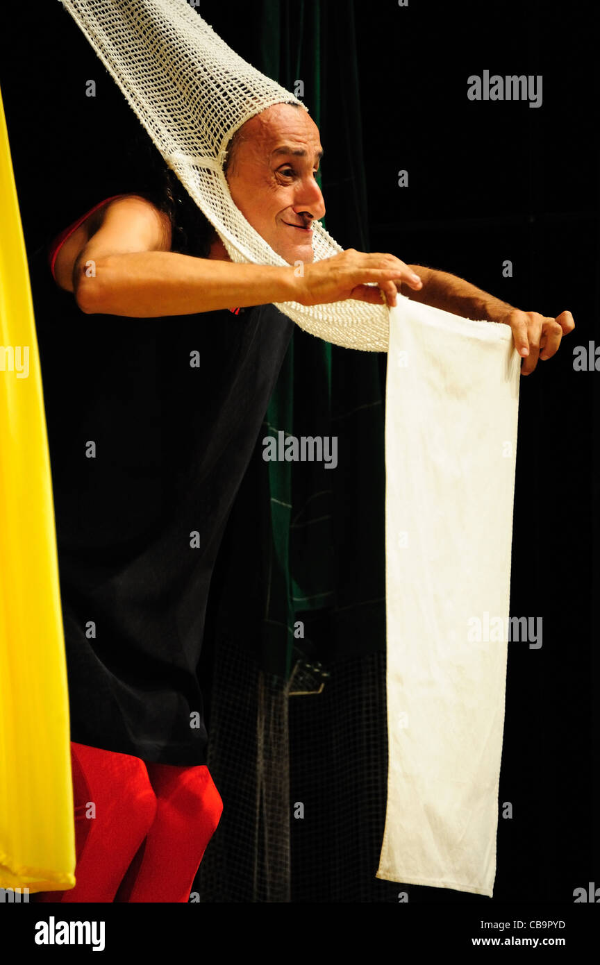 Antonio Rezza performs in Frascati (Rome Stock Photo - Alamy