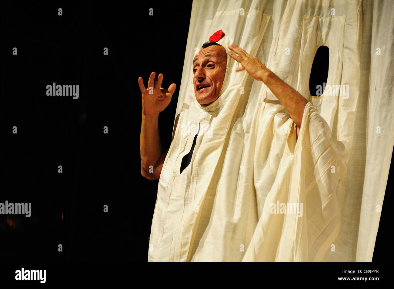 Antonio Rezza performs in Frascati (Rome Stock Photo - Alamy