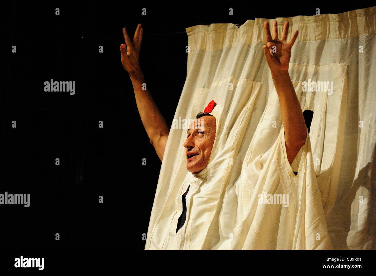 Antonio Rezza performs in Frascati (Rome Stock Photo - Alamy