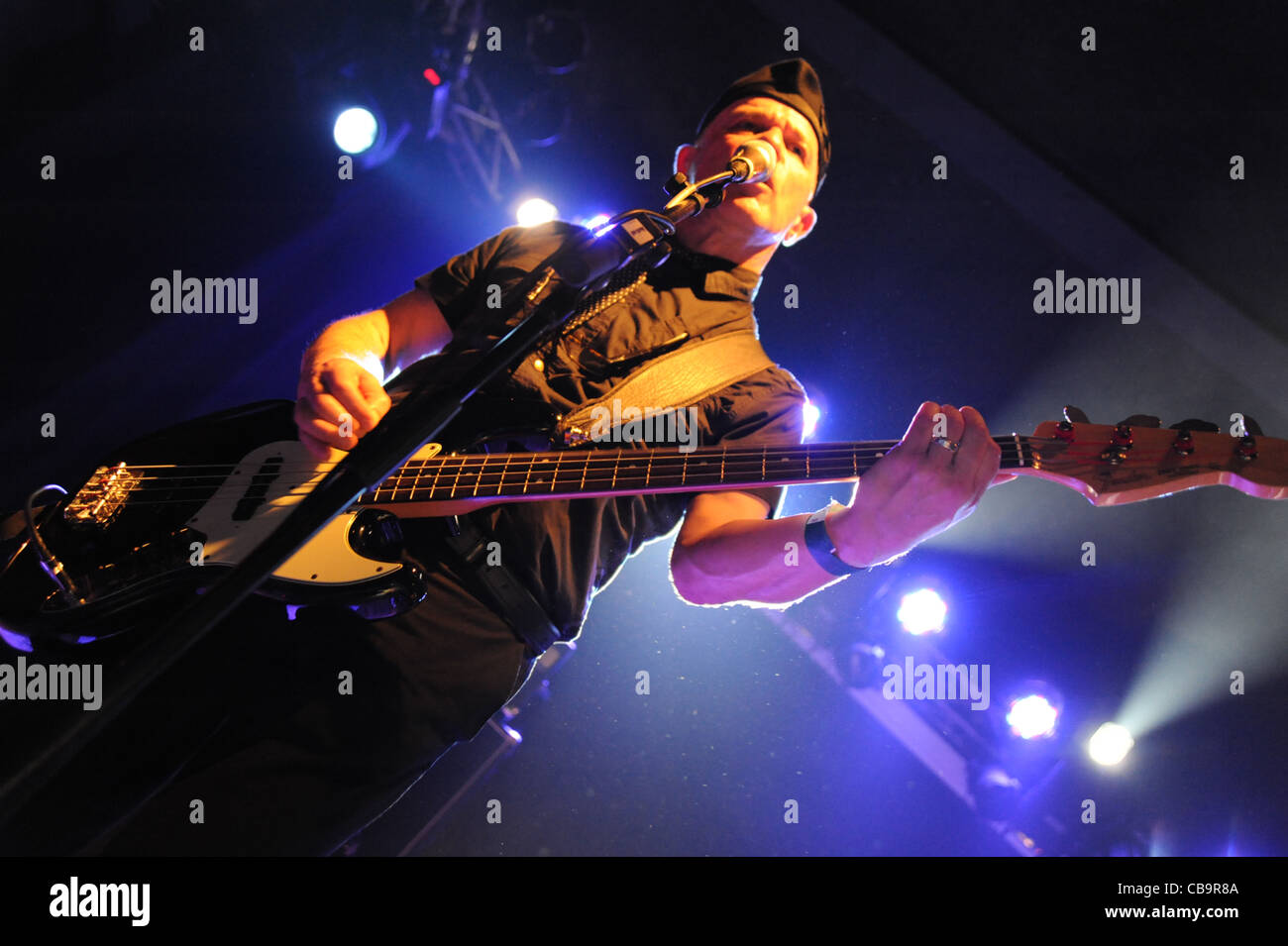 Graham Lewis of Wire performs in Rome Stock Photo - Alamy