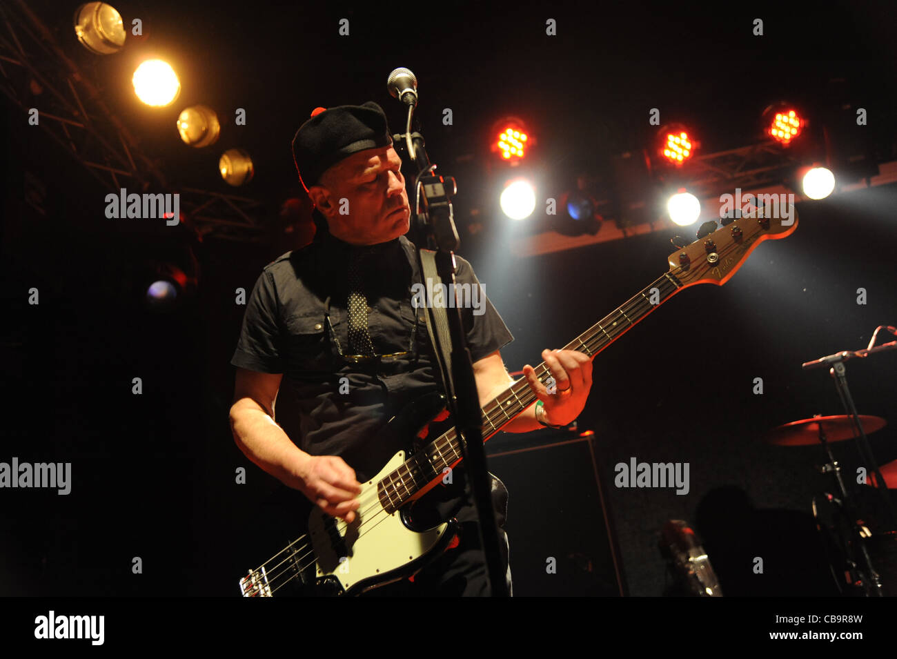 Graham Lewis of Wire performs in Rome Stock Photo - Alamy