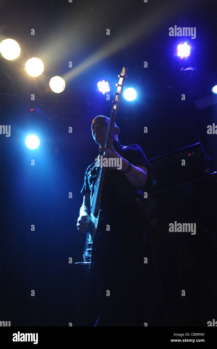 Graham Lewis of Wire performs in Rome Stock Photo - Alamy