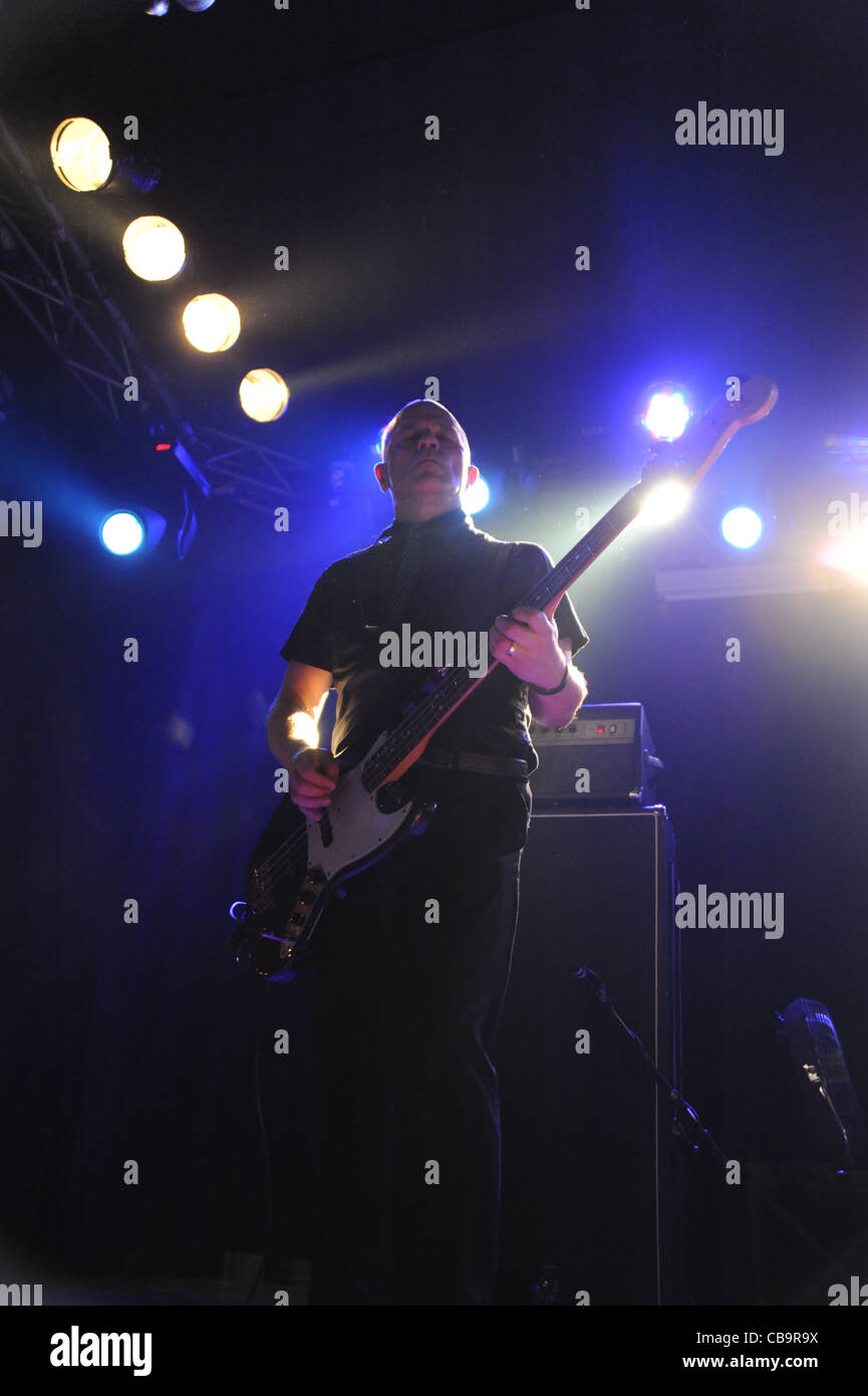 Graham Lewis of Wire performs in Rome Stock Photo - Alamy