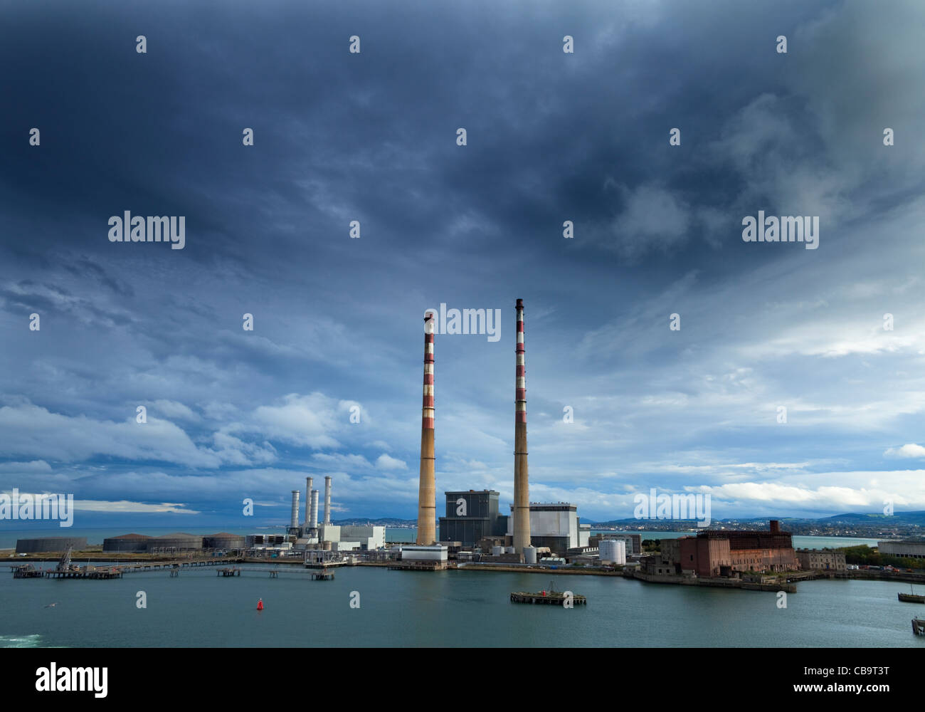 Poolbeg Chimneys High Resolution Stock Photography and Images - Alamy
