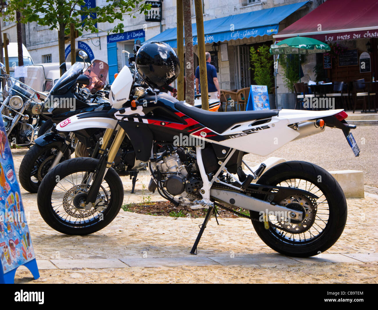 French motorbikes hi-res stock photography and images - Alamy