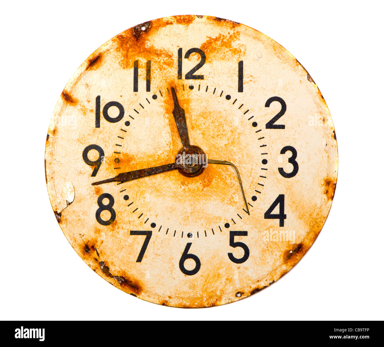 Rusted clock hi-res stock photography and images - Alamy