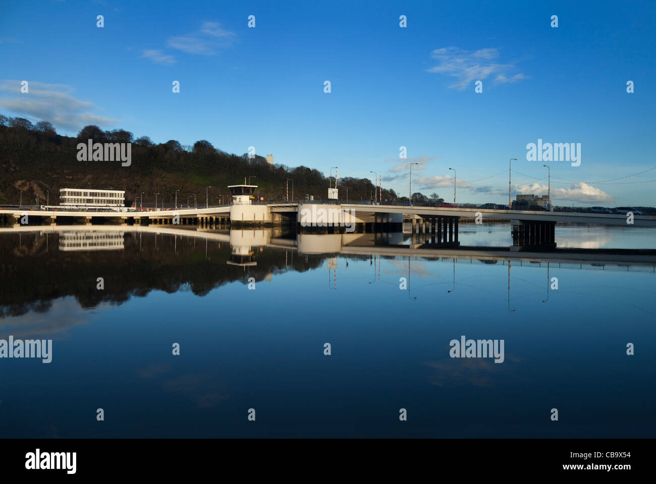 The Edmund Rice Road Bridge and Plunket Irish Rail Station, The River ...