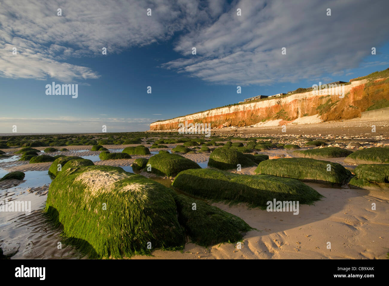 Layer Cake Cliffs, Hunstanton, Norfolk, UK Stock Photo - Alamy