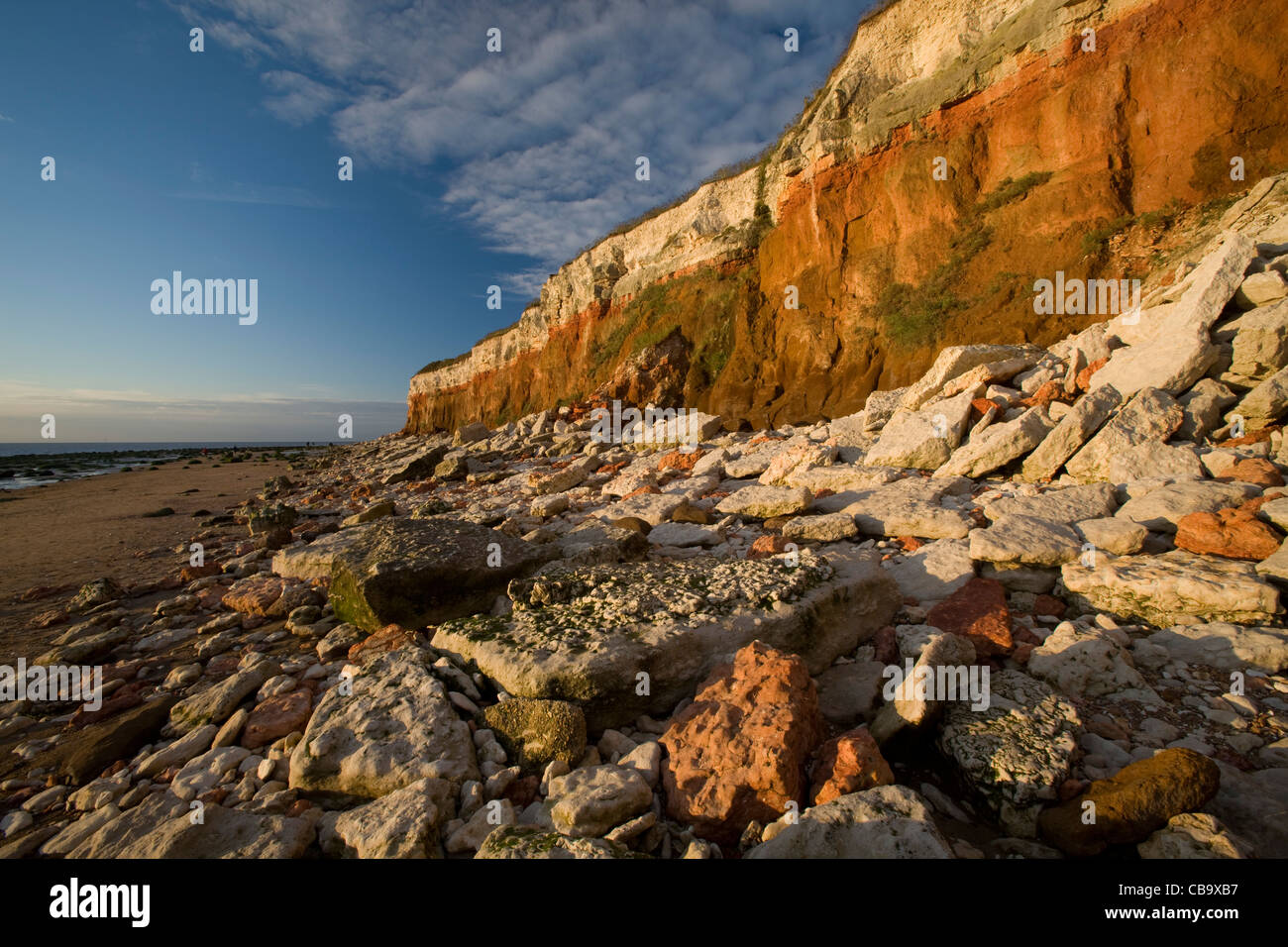 Layer Cake Cliffs, Hunstanton, Norfolk, UK Stock Photo - Alamy