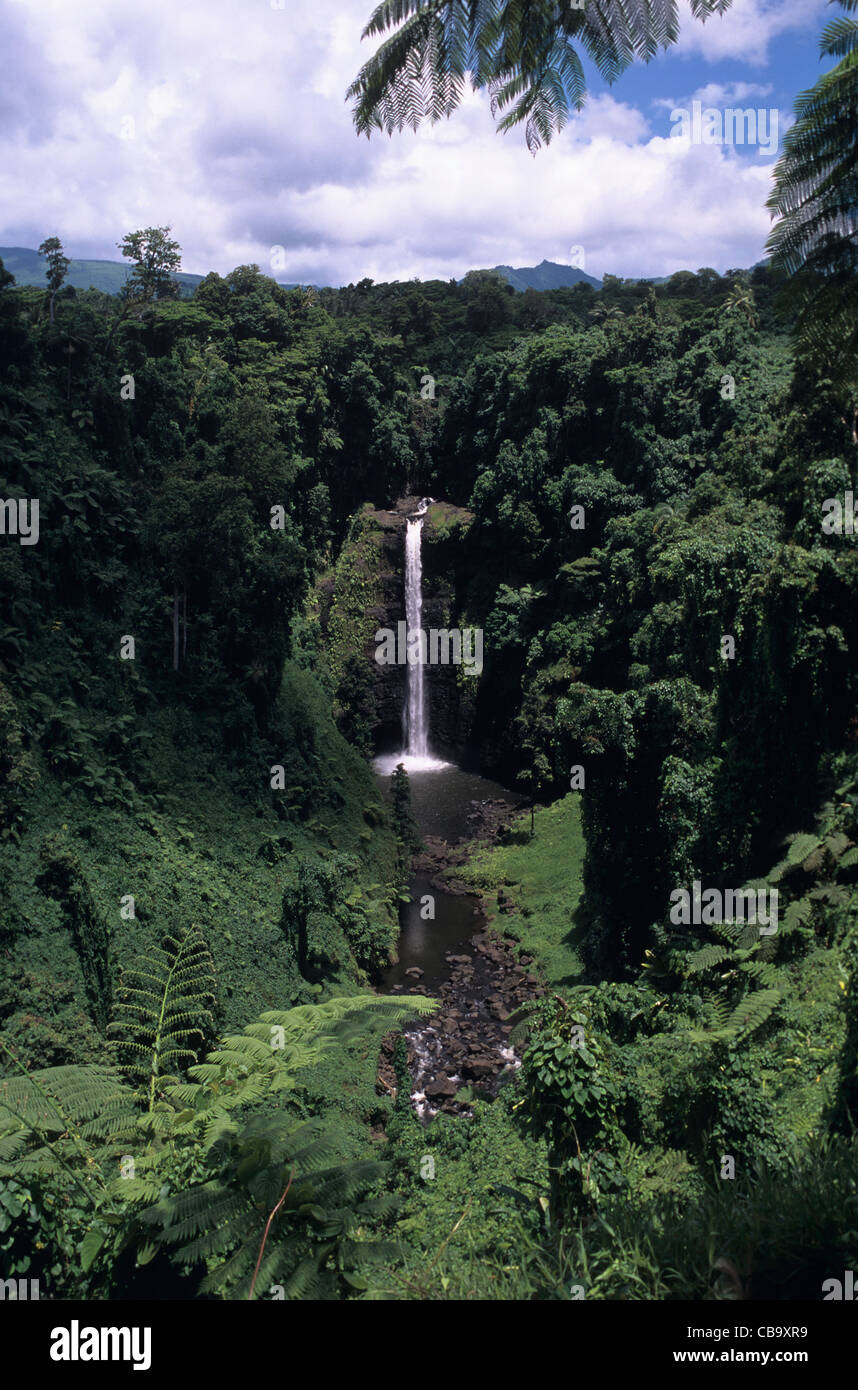 Waterfall samoa hi-res stock photography and images - Alamy