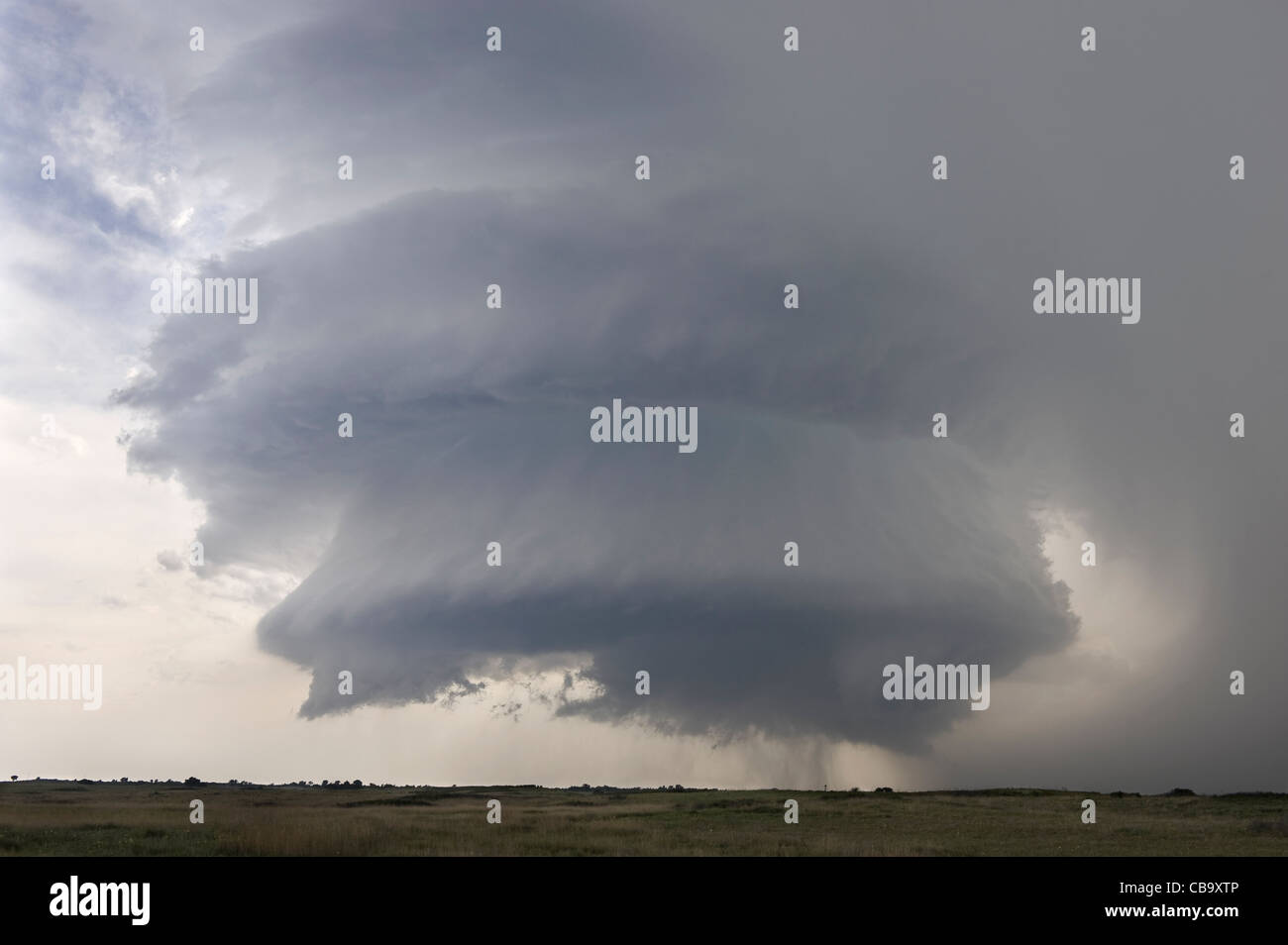 Rotating storm tower near Greensburg, Kansas Stock Photo - Alamy