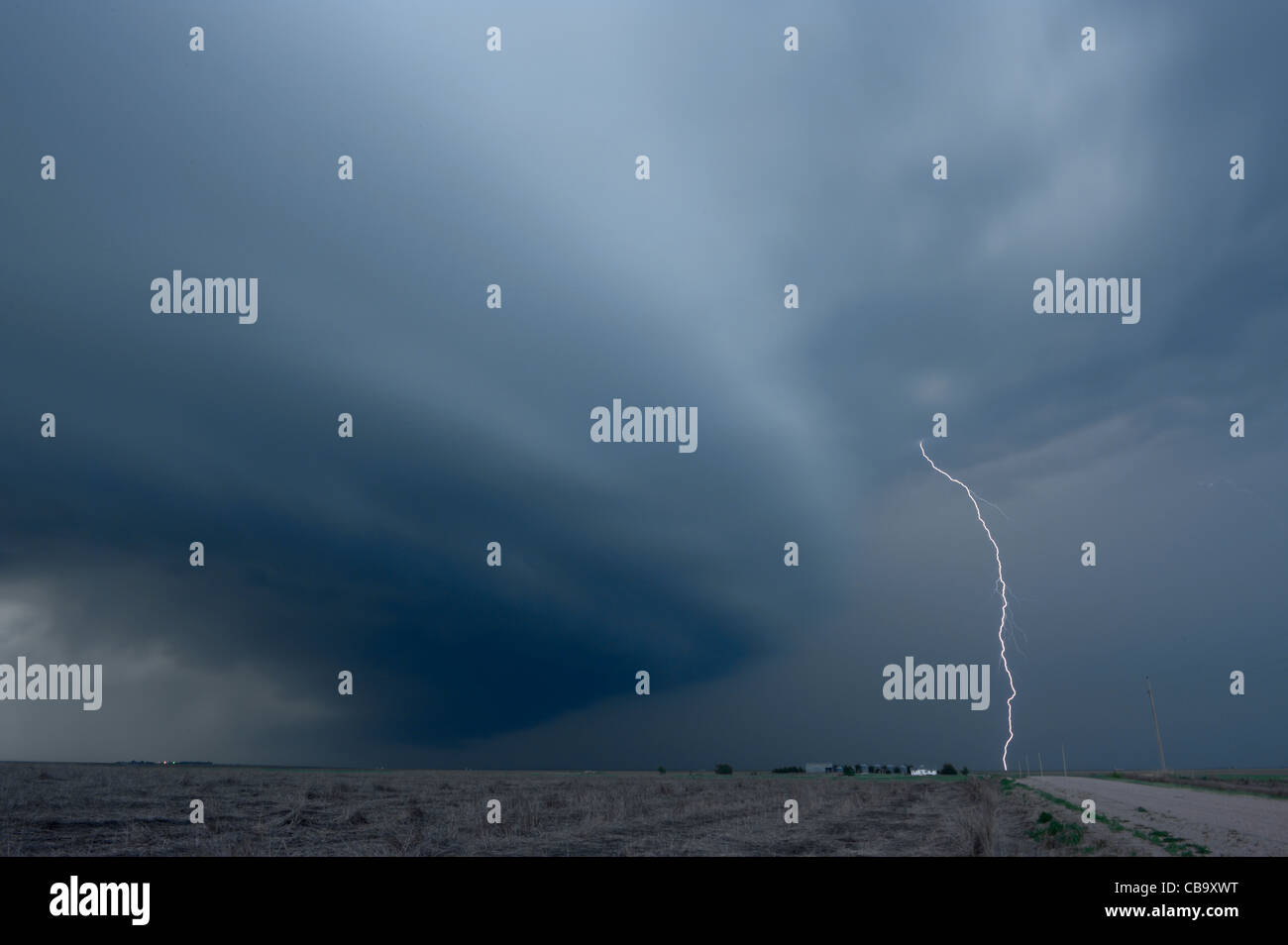 Storm over eastern Colorado Stock Photo - Alamy