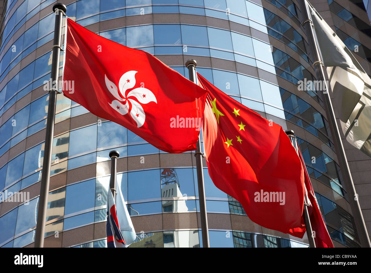 Chinese Flag Building Stock Photos & Chinese Flag Building Stock Images ...