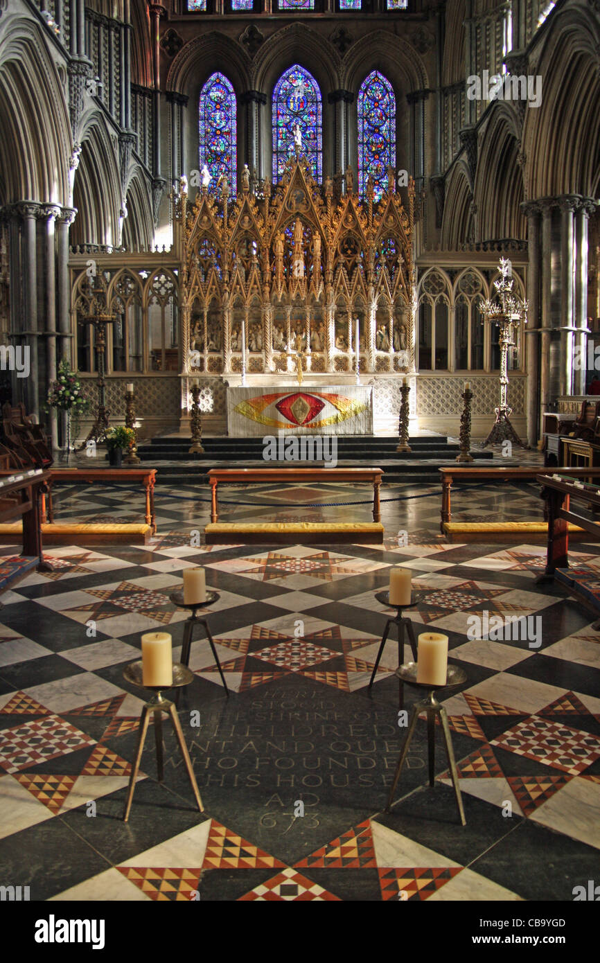 Interior of Ely Cathedral in Cambridgeshire, England Stock Photo - Alamy