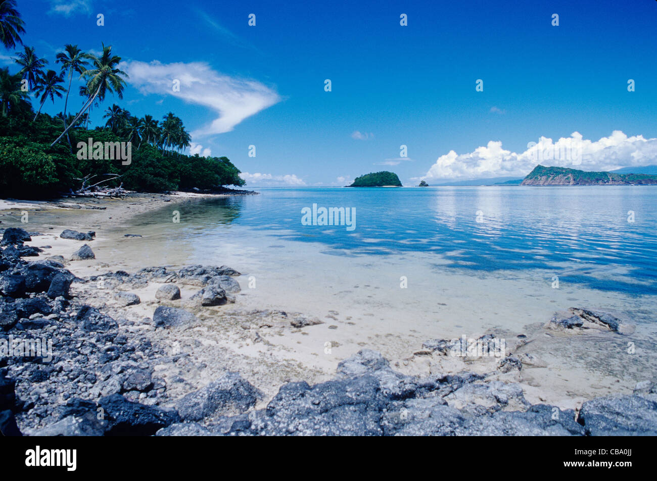 Western Samoa, Manono Island scenice, oceanscape Stock Photo - Alamy