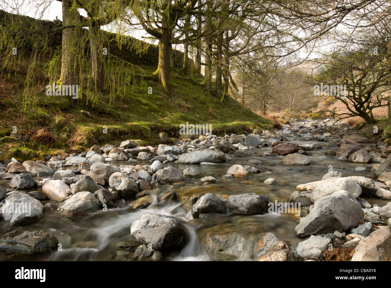 Mountain stream Lake District Stock Photo - Alamy