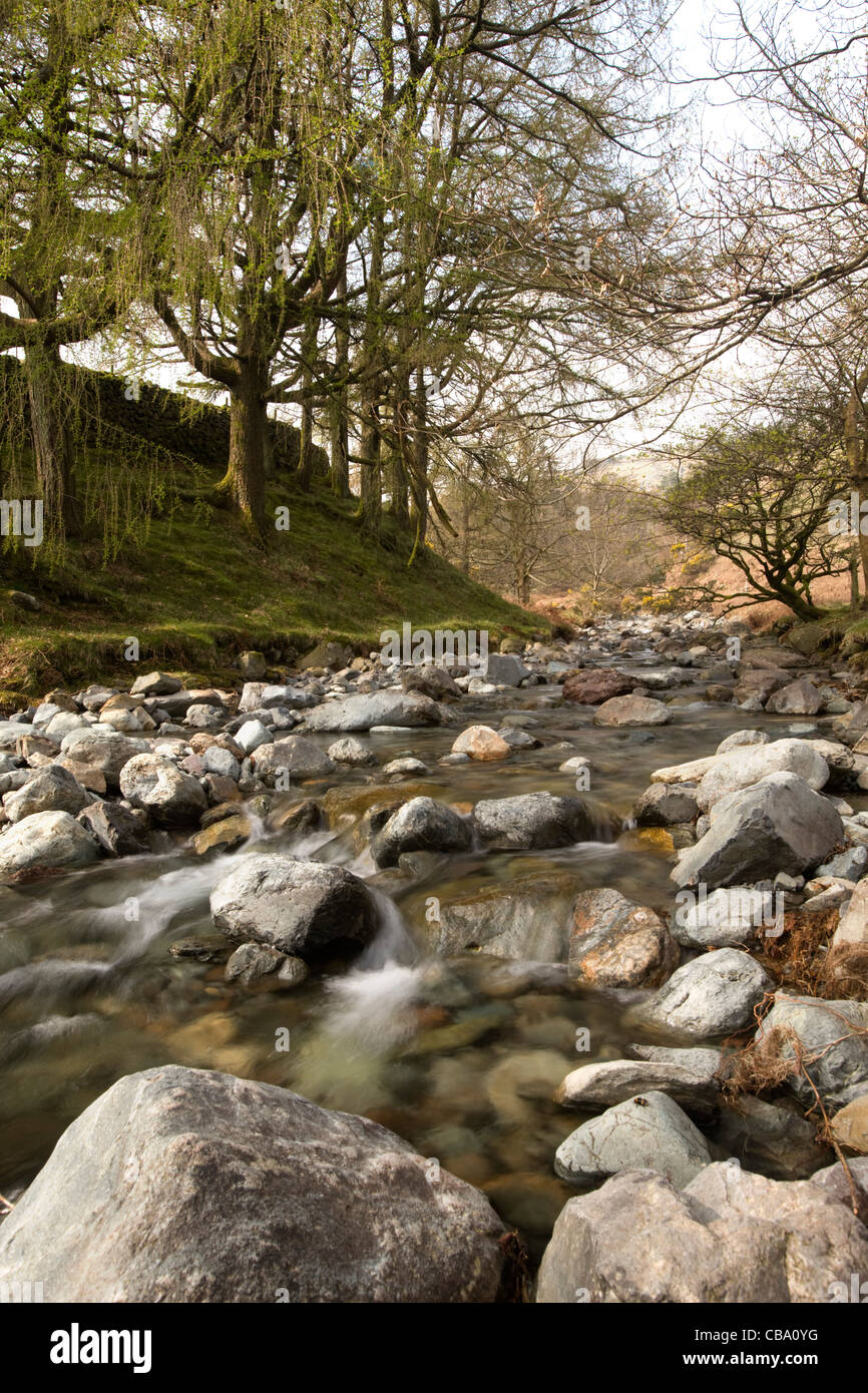 Mountain stream Lake District Stock Photo - Alamy