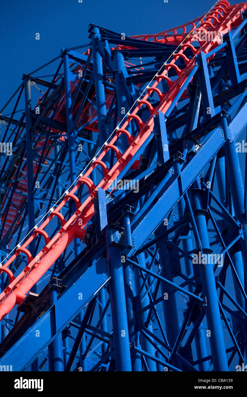 Blackpool roller coaster hi-res stock photography and images - Alamy