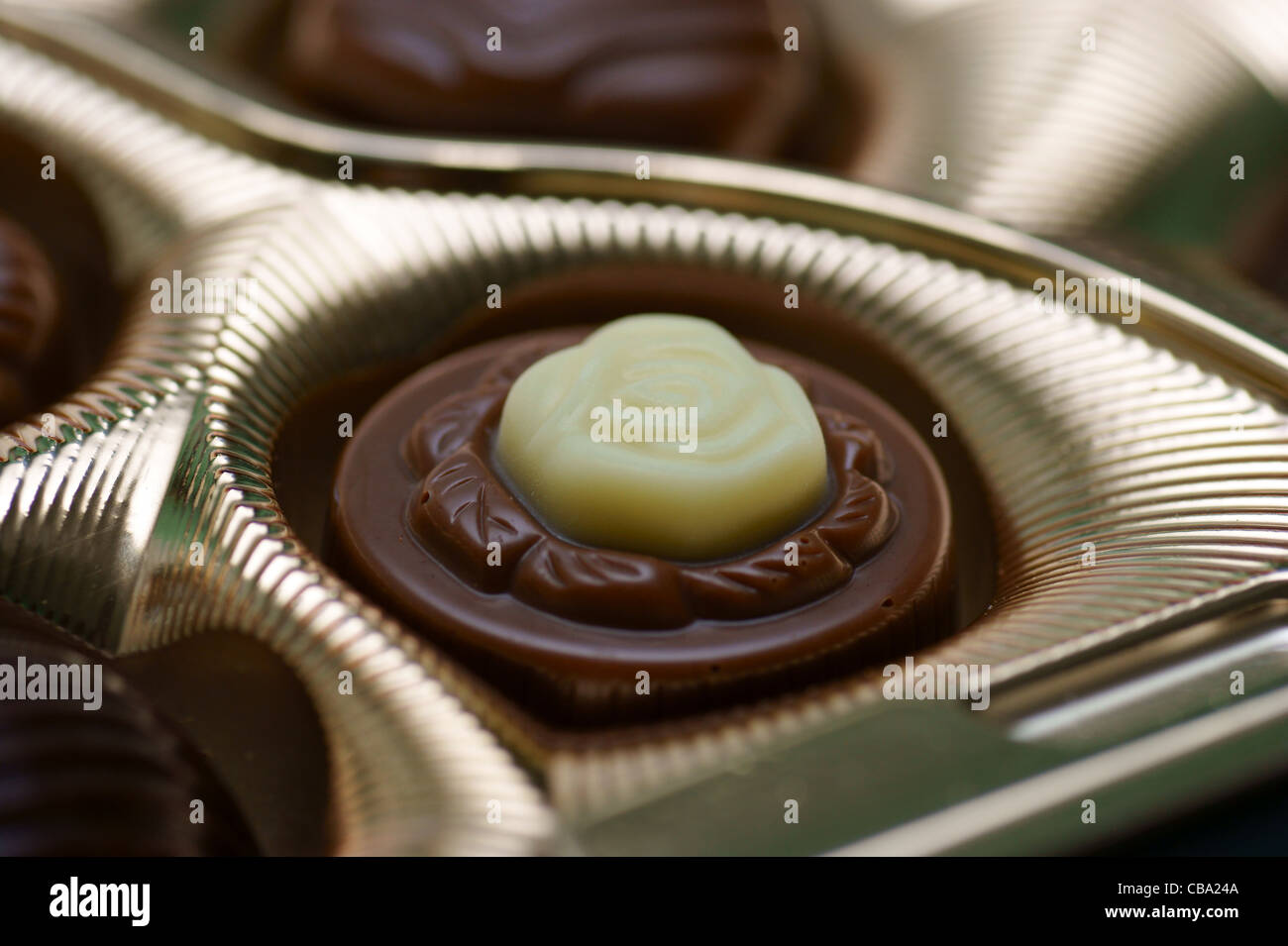 chocolate pralines candy Stock Photo - Alamy