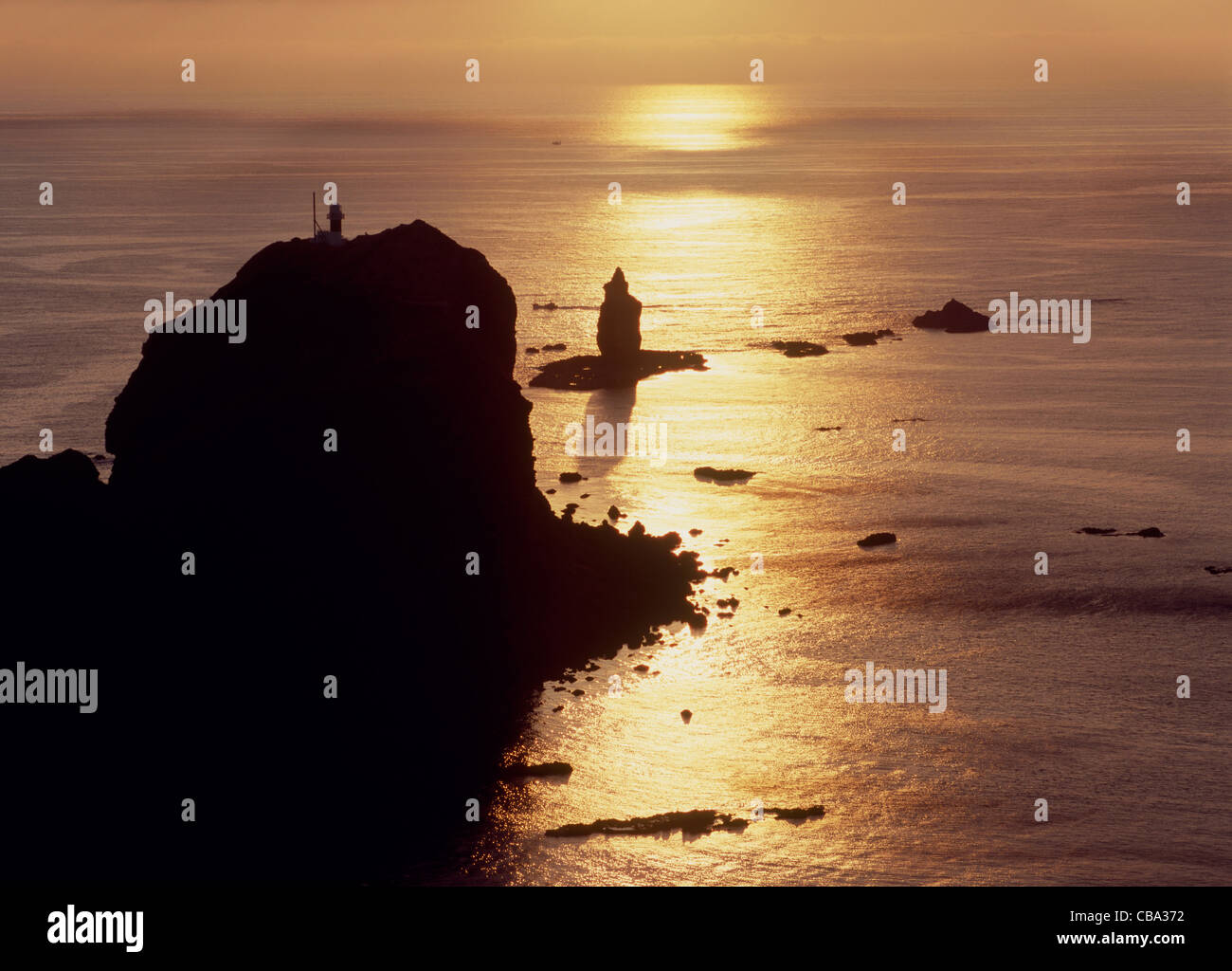 Evening View at Cape Kamui, Shakotan, Hokkaido, Japan Stock Photo - Alamy