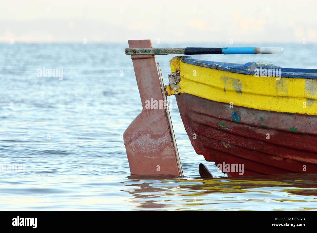 helm boat and water horizon Stock Photo - Alamy helm boat and water horizon Stock Photo - Alamy