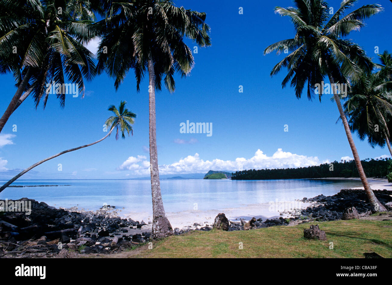 Western Samoa, Manono Island scenice, oceanscape Stock Photo - Alamy