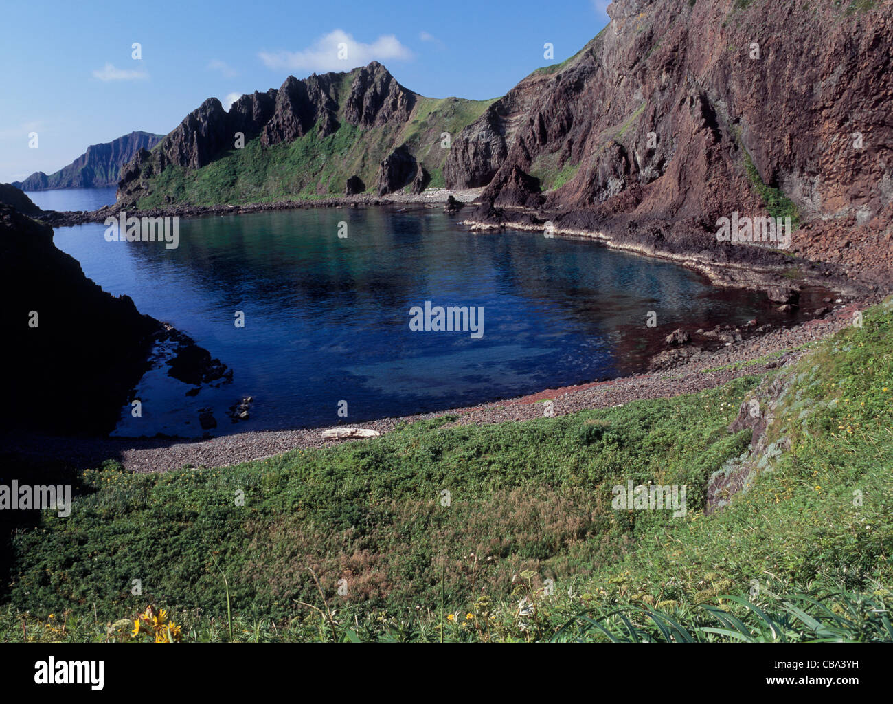 Cape Sukai of Rebun Island, Rebun, Hokkaido, Japan Stock Photo - Alamy