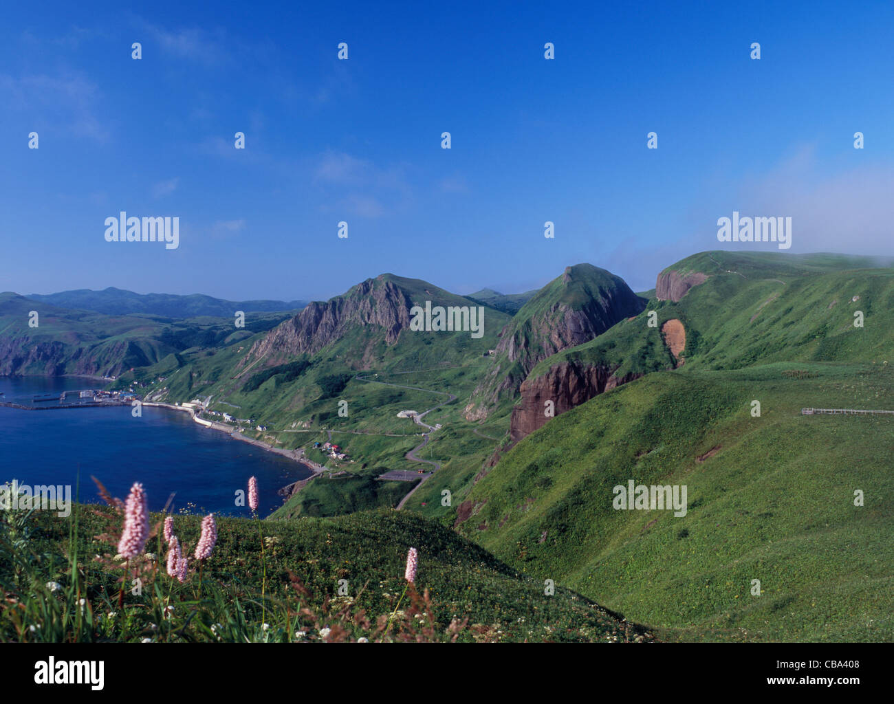 View of Rebun Island, Rebun, Hokkaido, Japan Stock Photo - Alamy