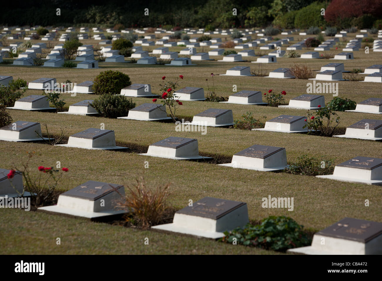 The Commonwealth War Cemetery in Hodogaya, Japan, on Wednesday 30th ...