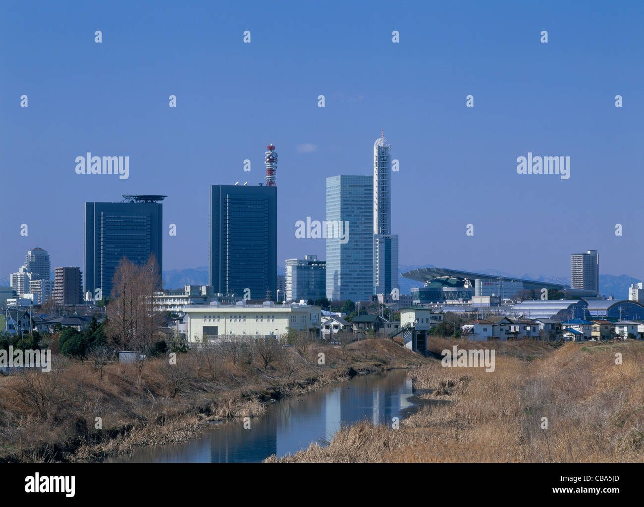 Saitama New Urban Center, Saitama, Saitama, Japan Stock Photo - Alamy