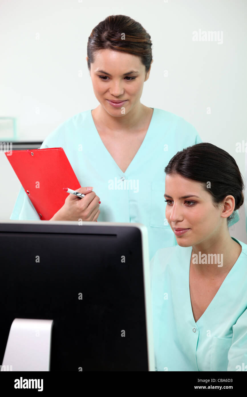 Nursing station hi-res stock photography and images - Alamy