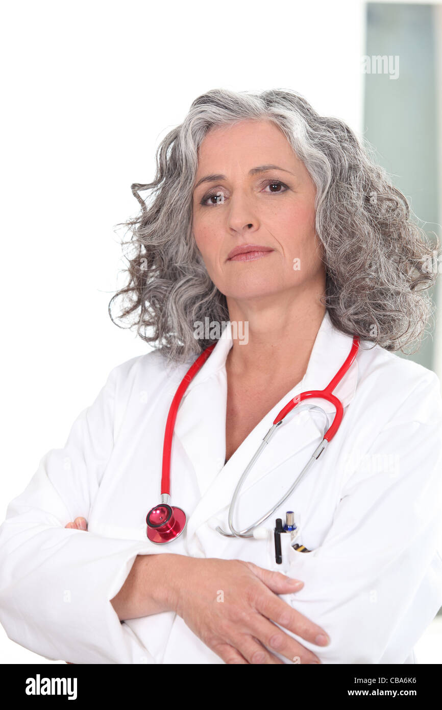 Authoritative doctor hi-res stock photography and images - Alamy