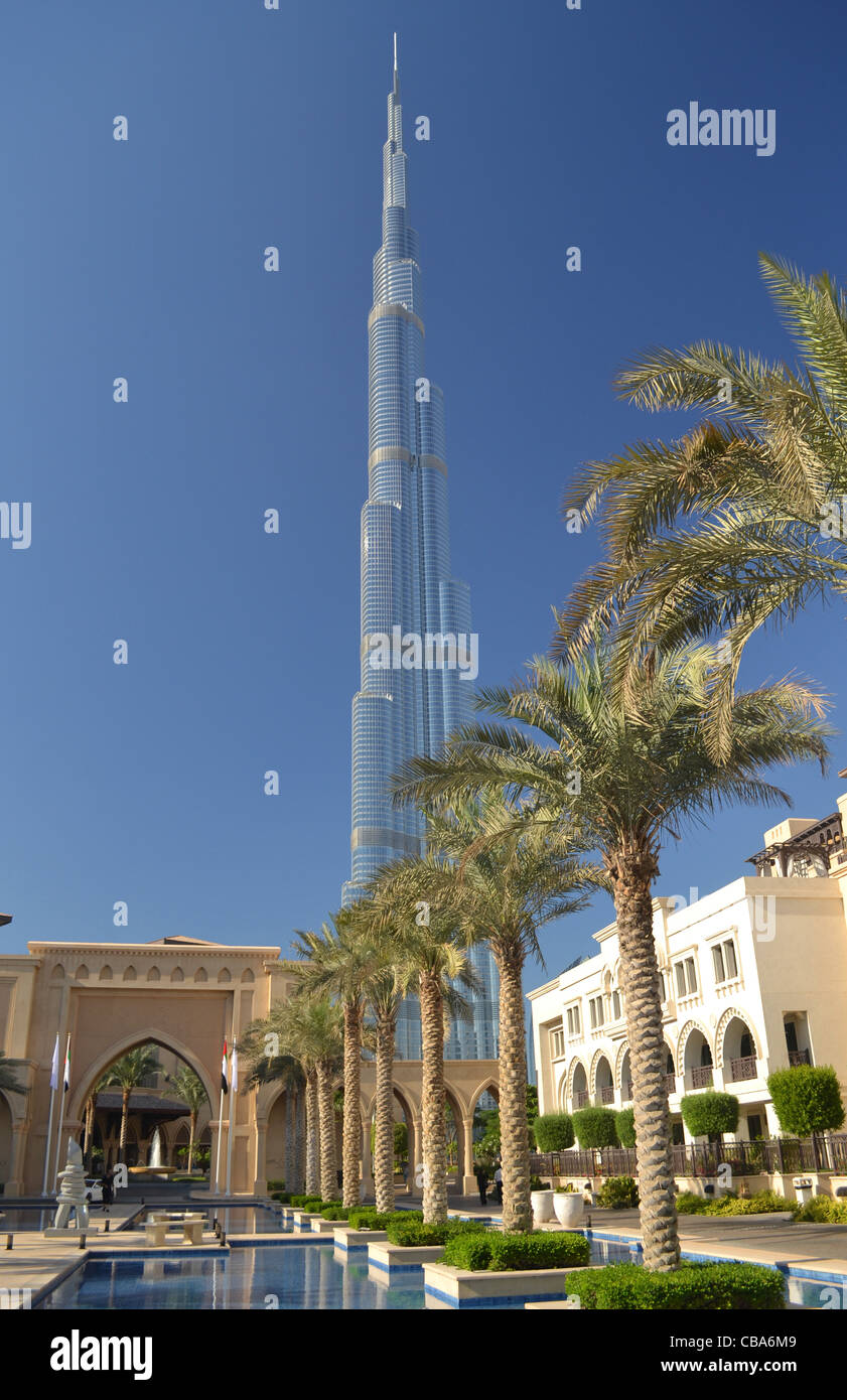 The Burj Khalifa, Dubai, UAE, United Arab Emirates Stock Photo - Alamy