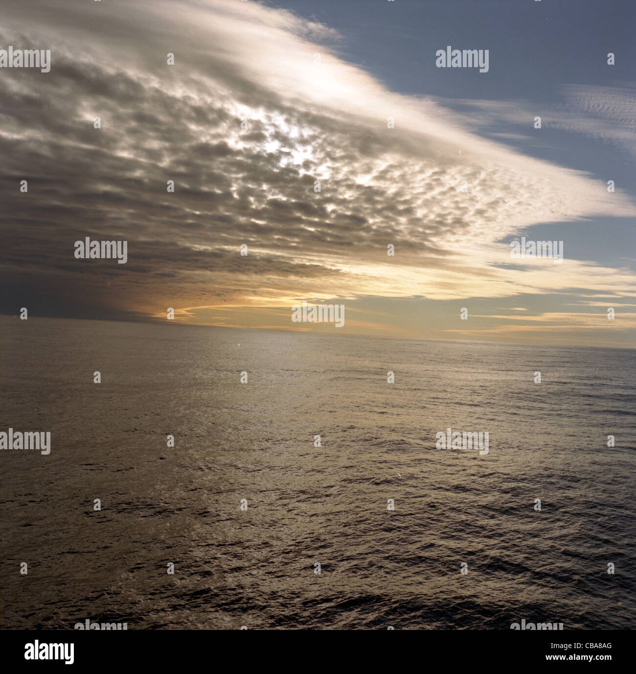 Calm seas, oceans and water, seen from a ship Stock Photo - Alamy