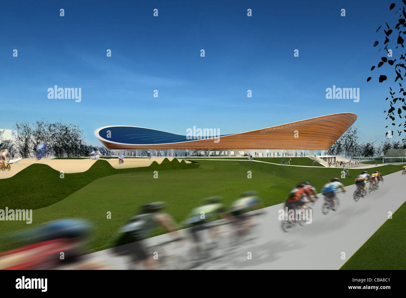 Olympic velopark exterior hi-res stock photography and images - Alamy