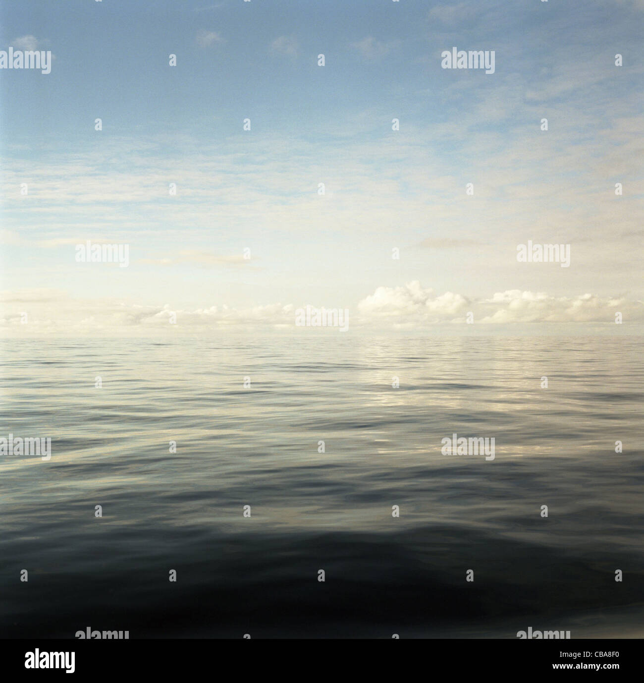 Calm seas, oceans and water, seen from a ship Stock Photo - Alamy