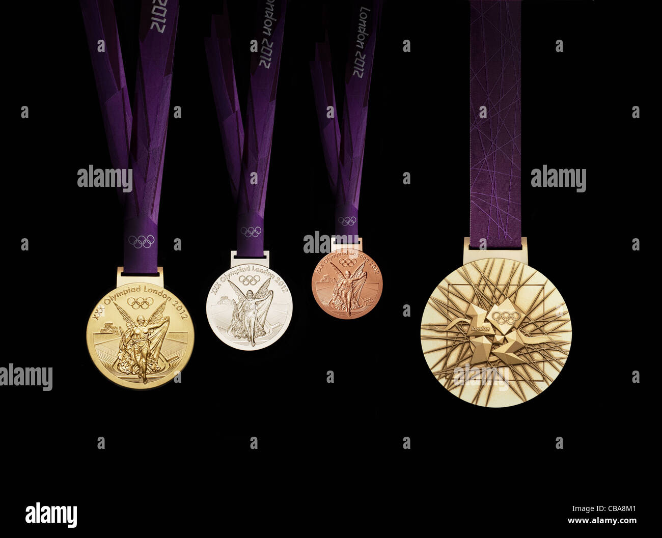 Gold Silver Bronze Olympic Medals
